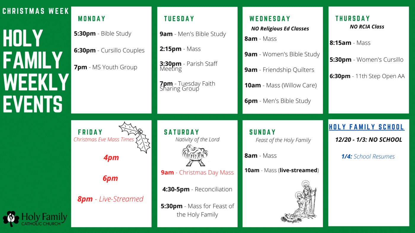 News & Events | Holy Family Catholic Church